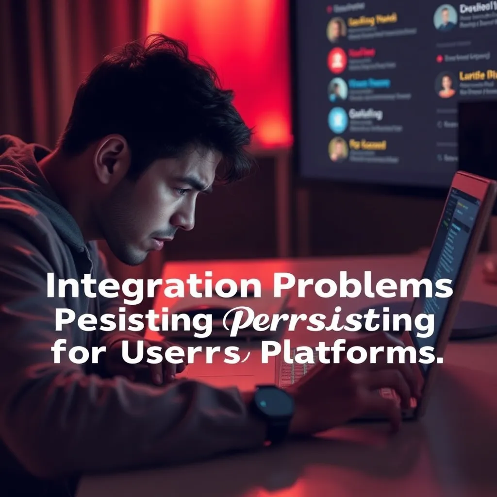 Integration Problems Persisting for Users Across Platforms : LevelUpTalk