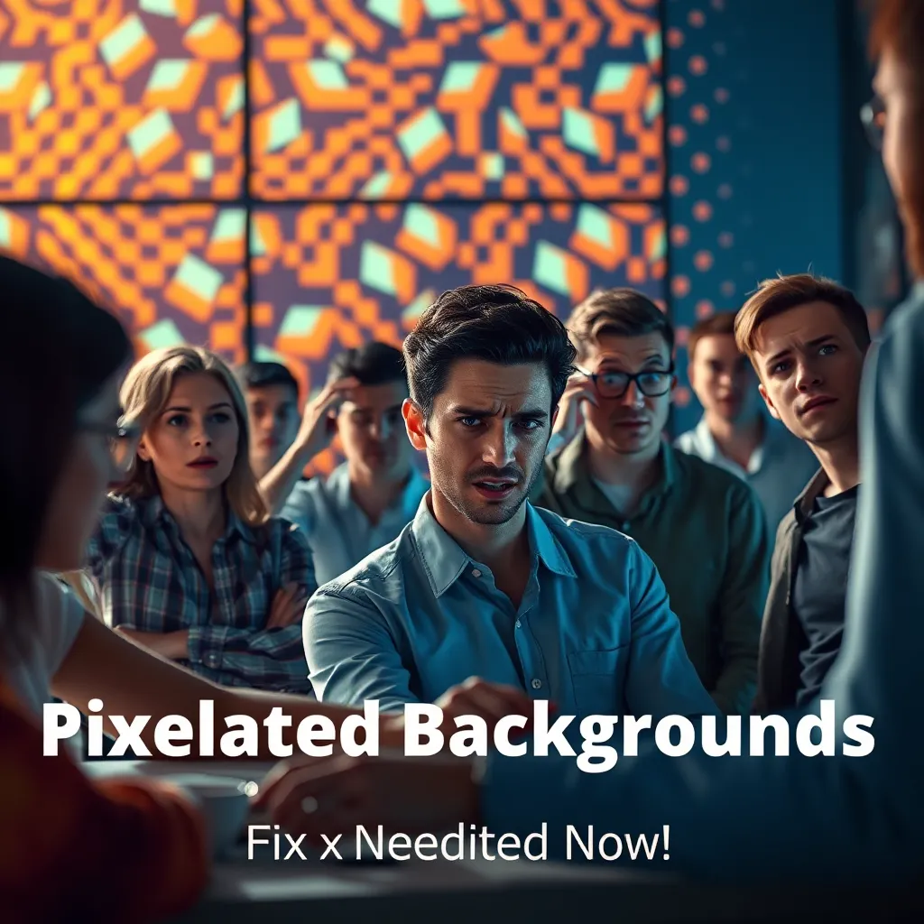 Pixelated Backgrounds Are Frustrating - Fix Needed Now! : LevelUpTalk