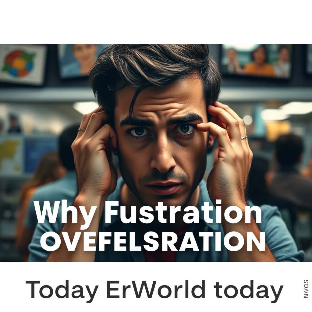Why Frustration Overloads in Today's World Today : LevelUpTalk