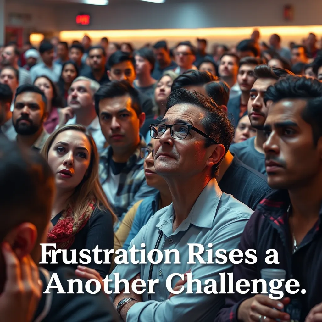 Frustration Rises as Another Challenge Emerges : LevelUpTalk