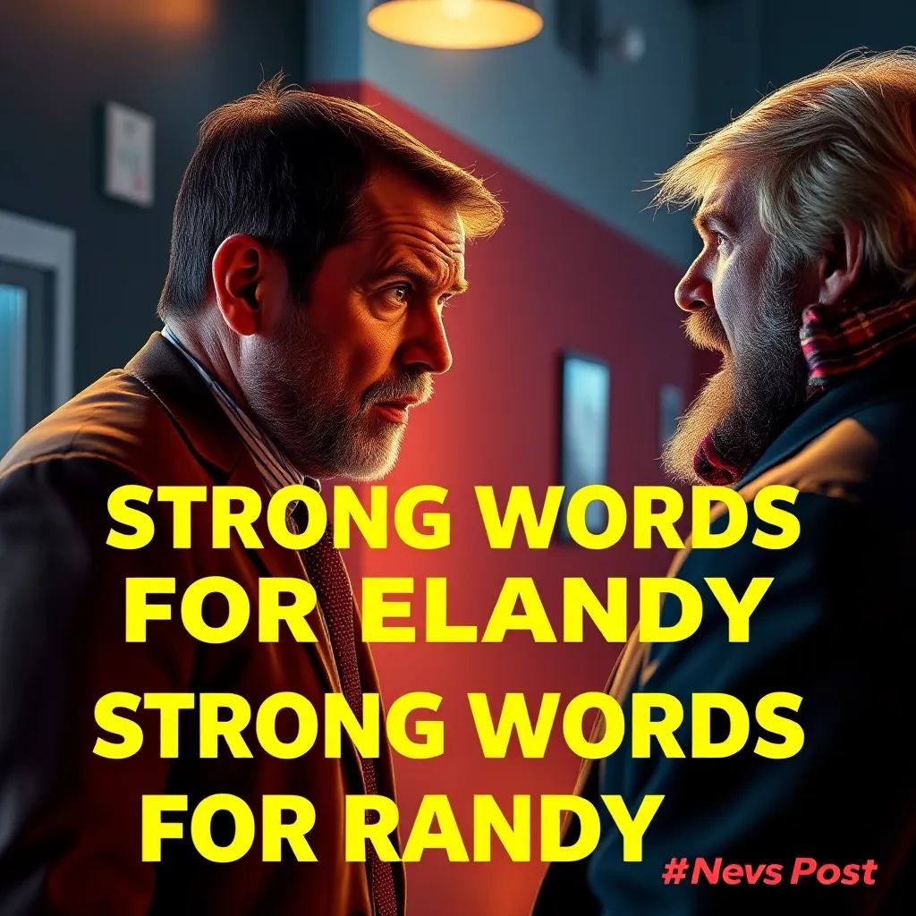 Strong Words for Randy: An Outburst Explained : LevelUpTalk