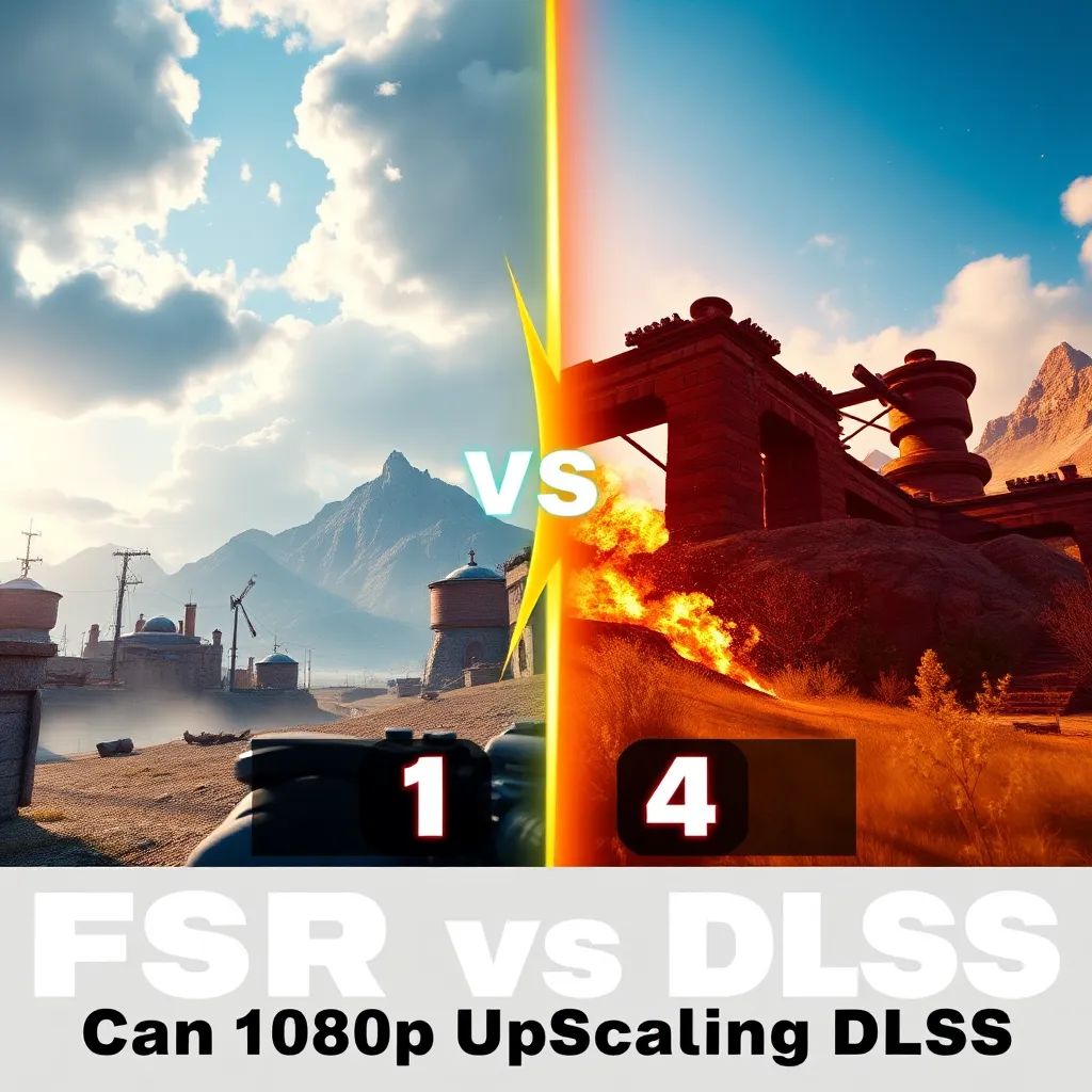 Can 1080p Upscaling Compete? Comparing FSR and DLSS : LevelUpTalk