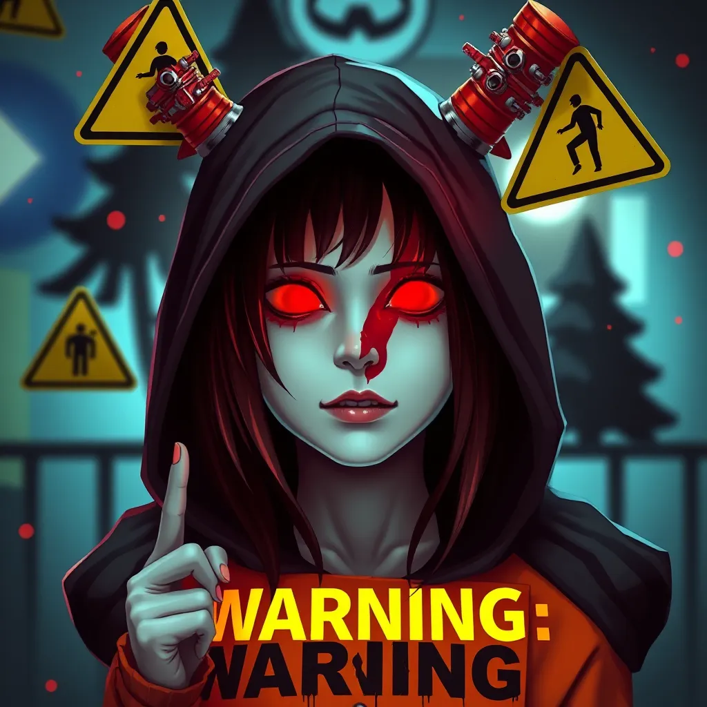 Warning: Avoid Disturbing Fukuona Girl GIFs Today! : LevelUpTalk