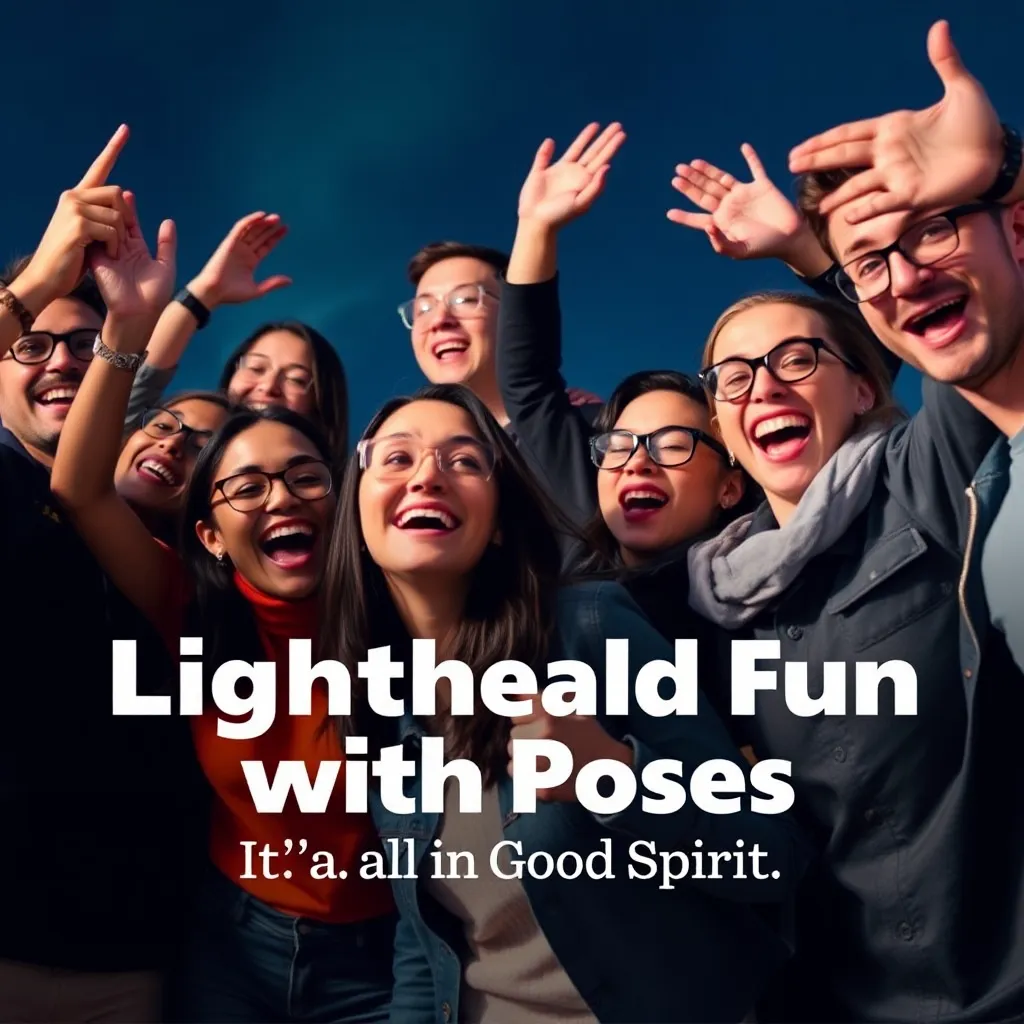 Lighthearted Fun with Poses: It’s All in Good Spirit : LevelUpTalk