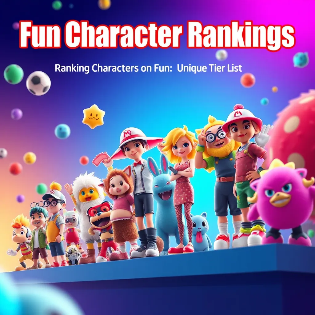 Ranking Characters on Fun: A Unique Tier List : LevelUpTalk