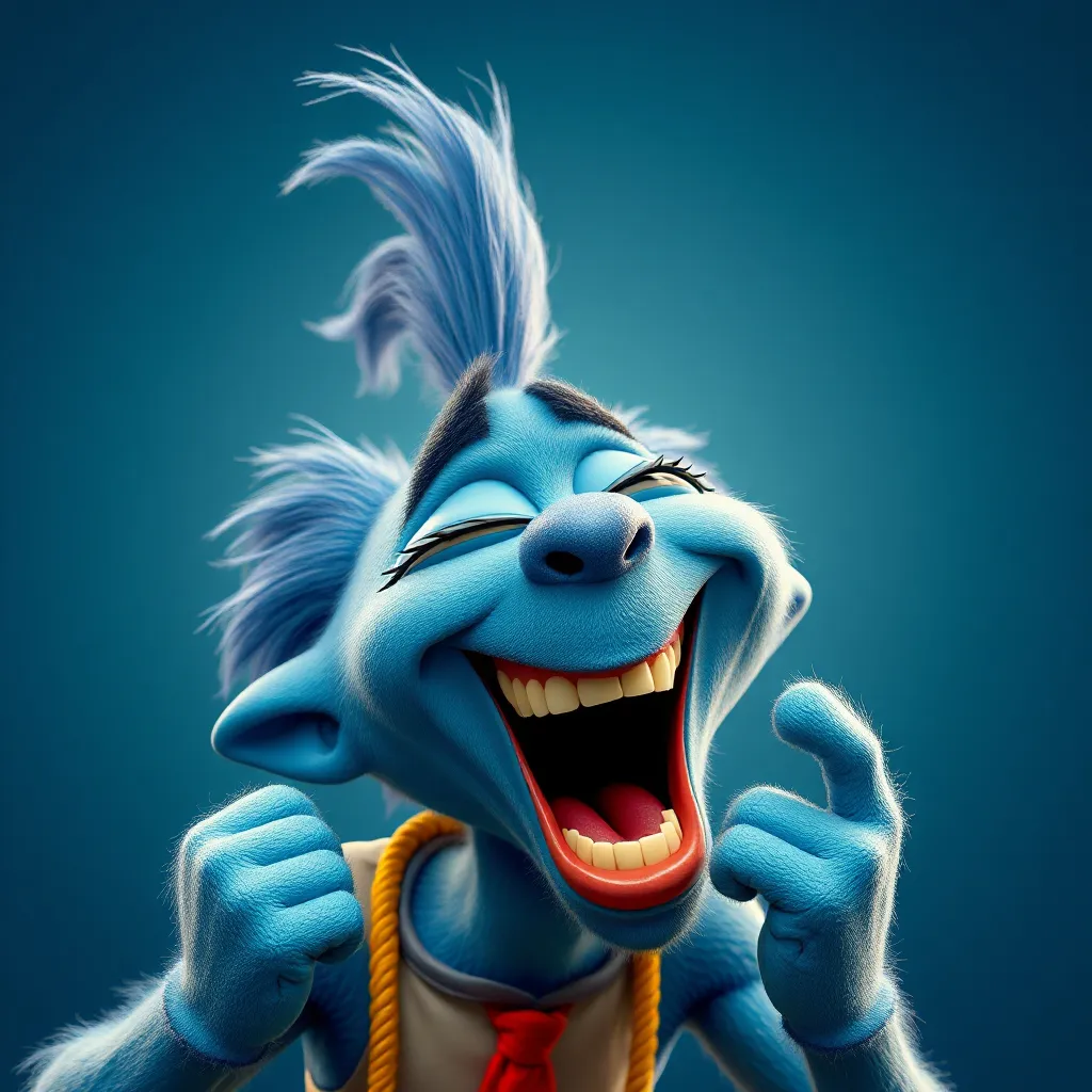 Why This Blue Character's Humor Hits Hard Every Time : LevelUpTalk