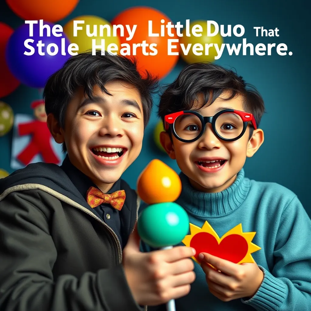 The Funny Little Duo That Stole Hearts Everywhere : LevelUpTalk