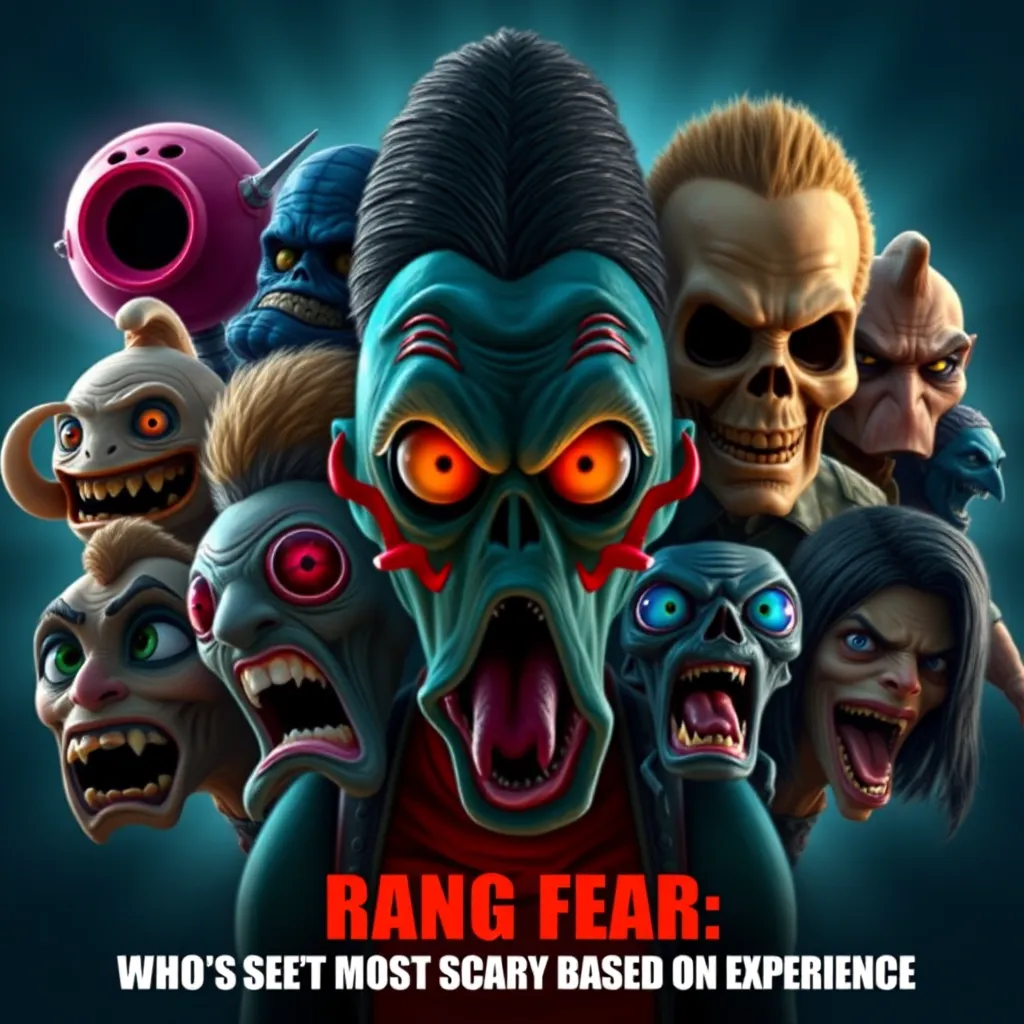Ranking Fear: Who's the Most Scary Based on Experience? : LevelUpTalk