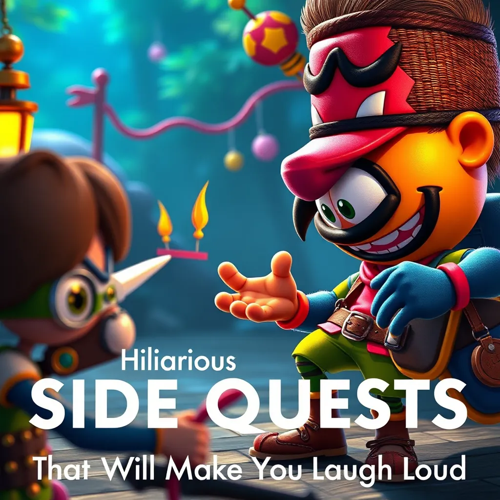 Hilarious Side Quests That Will Make You Laugh Out Loud : LevelUpTalk