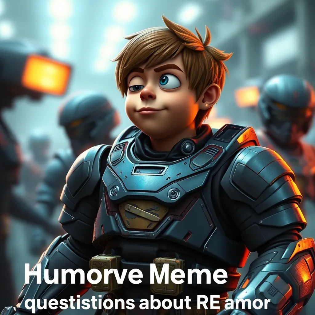 Humorous Meme Sparks Questions About RE Armor : LevelUpTalk