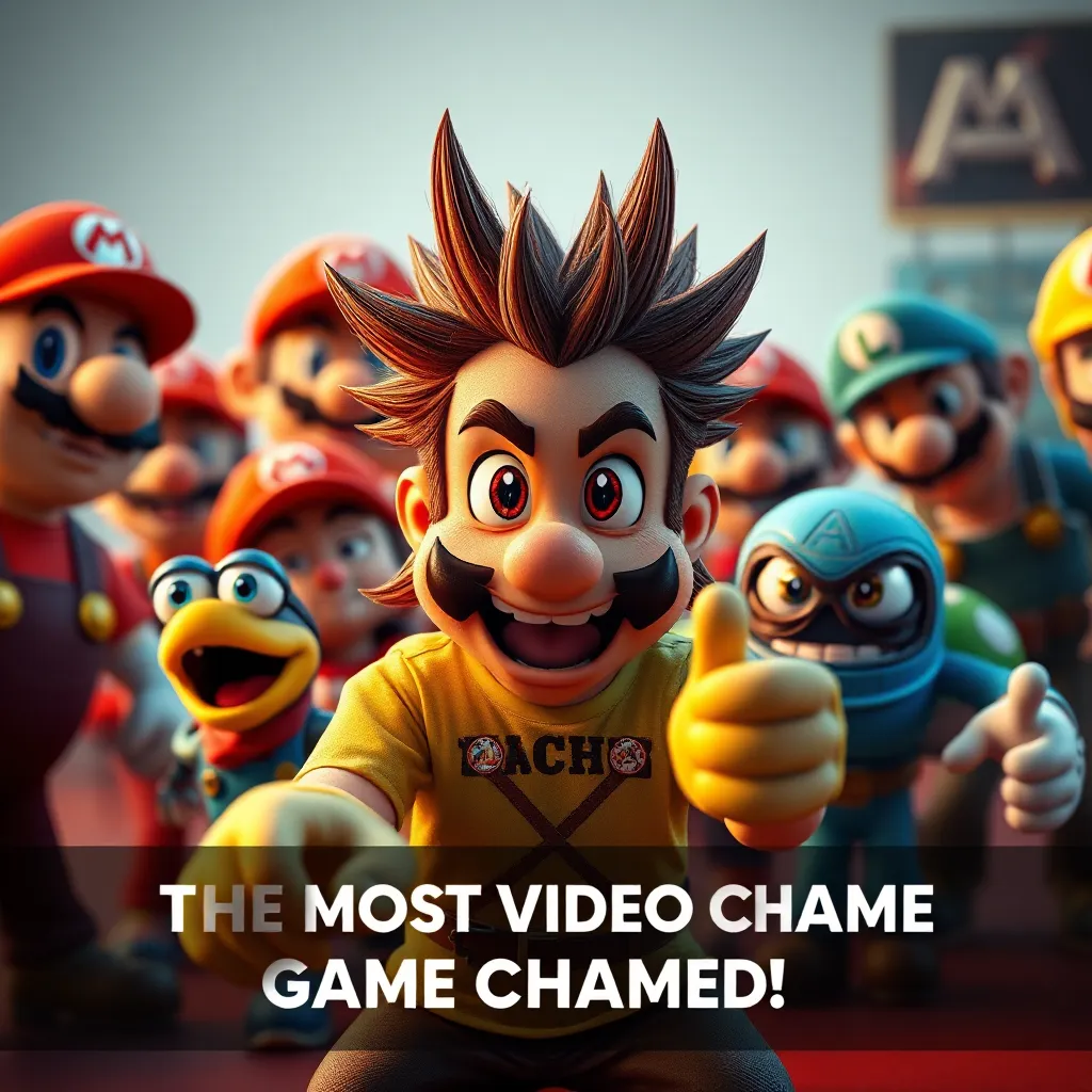 The Most Ridiculous Video Game Characters Ever Created : LevelUpTalk