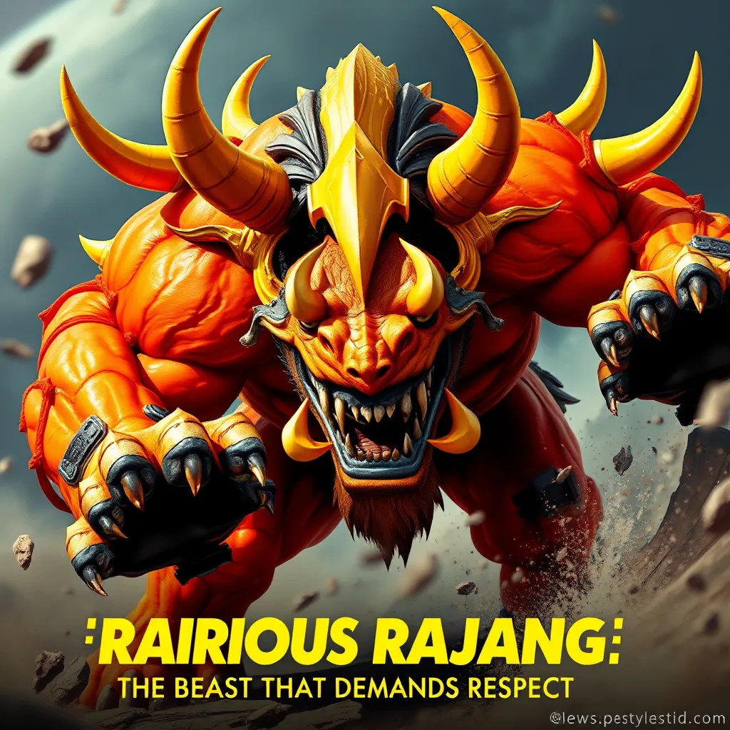 Furious Rajang: The Beast That Demands Respect : LevelUpTalk