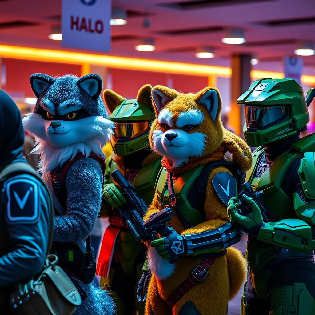 Halo Marketing Transforms into Furry Convention Craze : LevelUpTalk