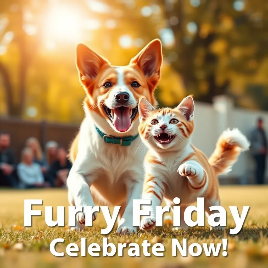 Have a Pawsitively Furry Friday: Celebrate Now! : LevelUpTalk