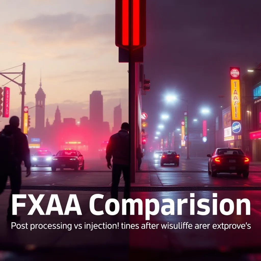 FXAA Approaches: Post Processing vs Injection Explained : LevelUpTalk