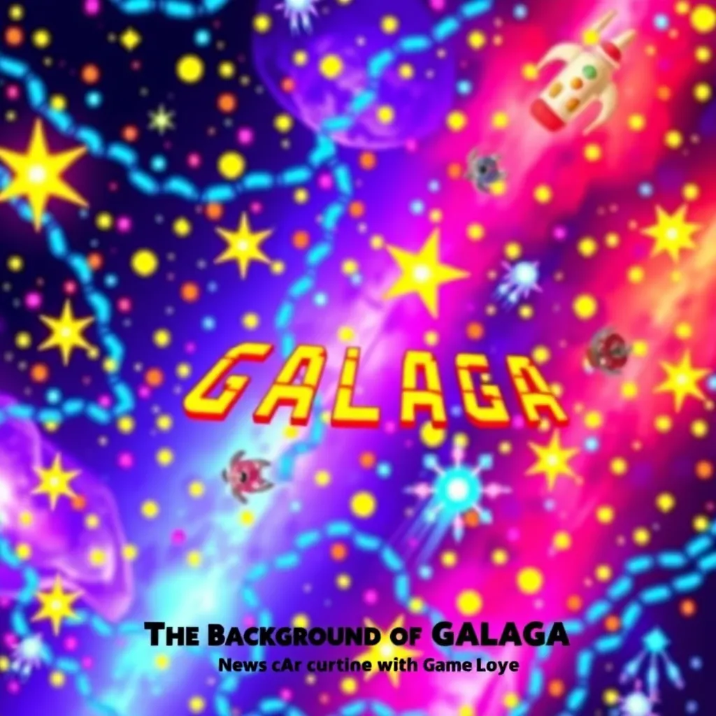 How to Capture the Background of Galaga Easily : LevelUpTalk