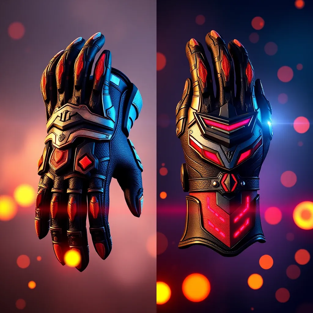 Comparison of Gambit Gloves: Trailer vs In-Game Versions : LevelUpTalk