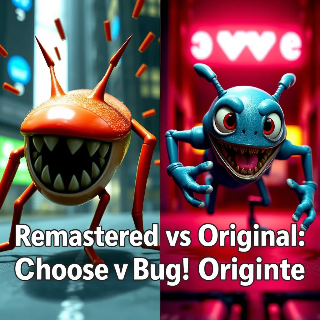 Remastered vs Original: Choose Your Bug Favorite : LevelUpTalk