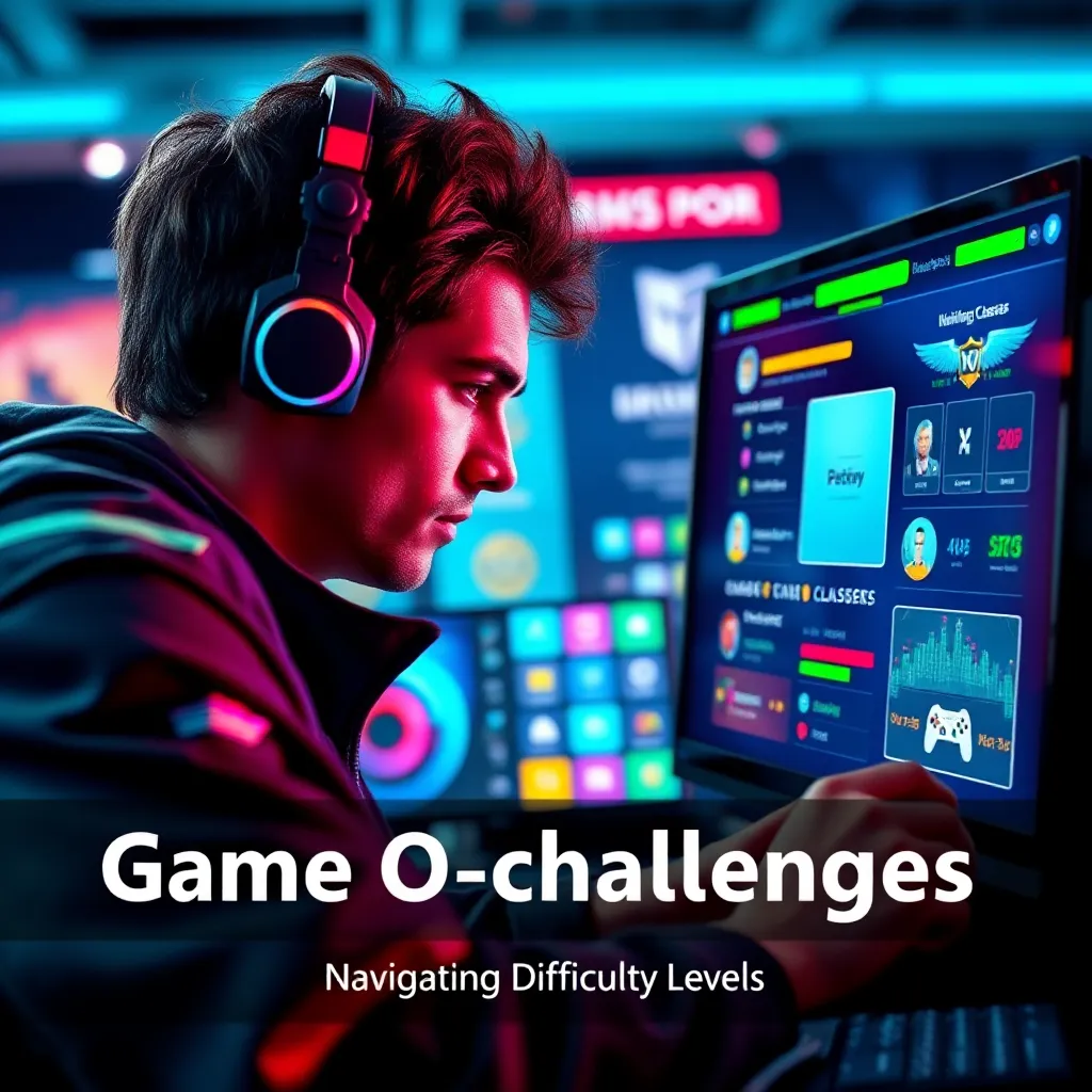 Mastering Game Challenges: Navigating Difficulty Levels : LevelUpTalk