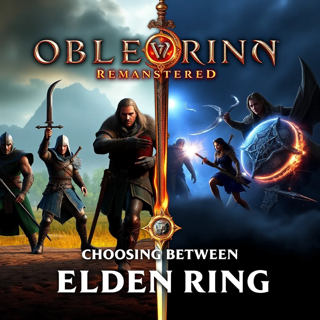 Choosing Between Oblivion Remastered and Elden Ring : LevelUpTalk