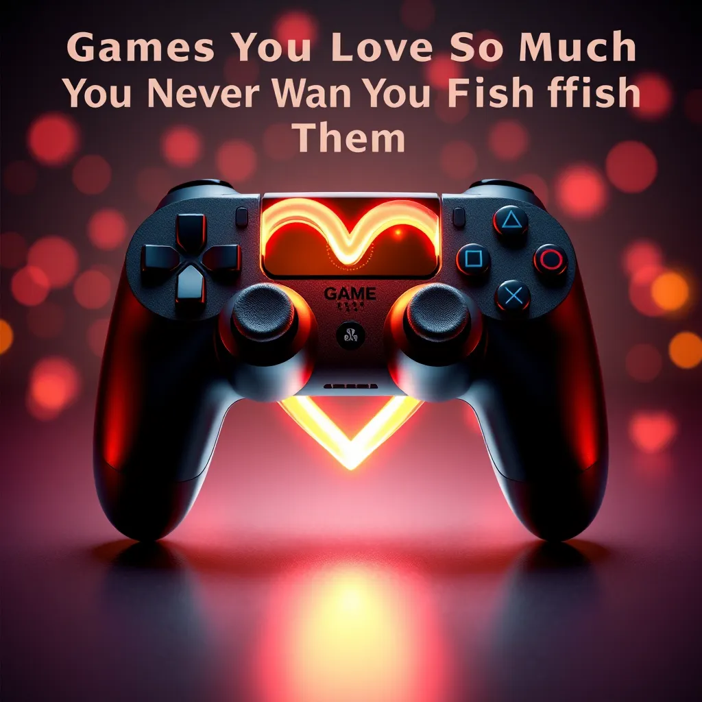 Games You Love So Much You Never Want to Finish Them : LevelUpTalk