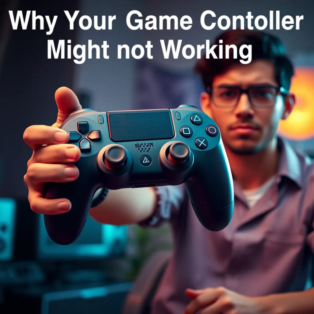 Why Your Game Controller Might Not Be Working : LevelUpTalk