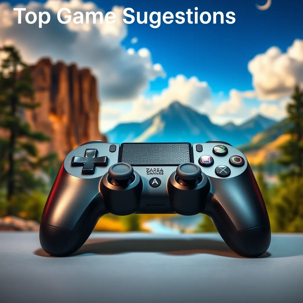 Top Game Suggestions for Immersive Gameplay Experiences : LevelUpTalk