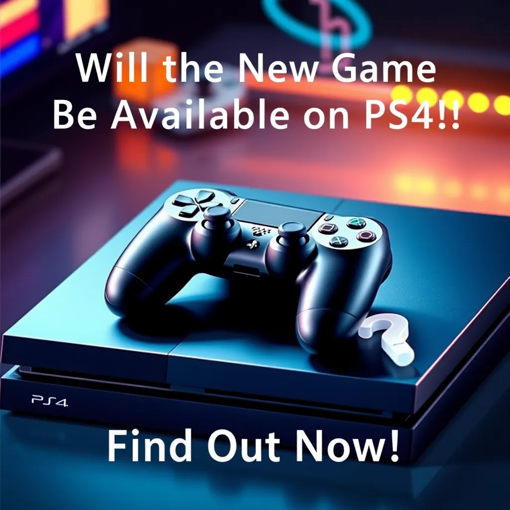 Will the New Game Be Available on PS4? Find Out Now! : LevelUpTalk