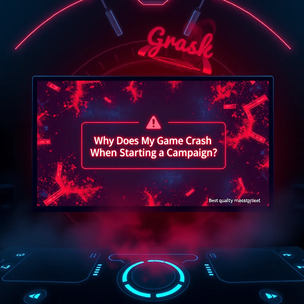 Why Does My Game Crash When Starting a Campaign? : LevelUpTalk