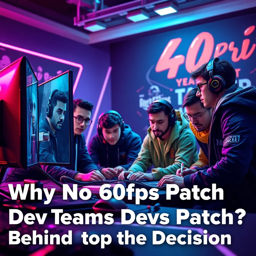 Why No 60fps Patch? Dev Teams Behind the Decision : LevelUpTalk