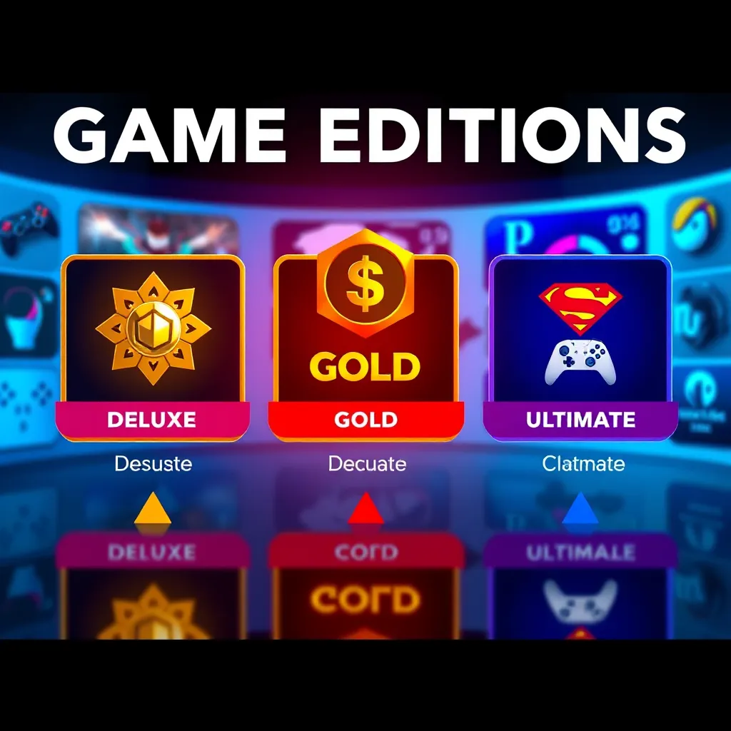 Understanding Game Editions: Deluxe, Gold, and Ultimate Explained : LevelUpTalk
