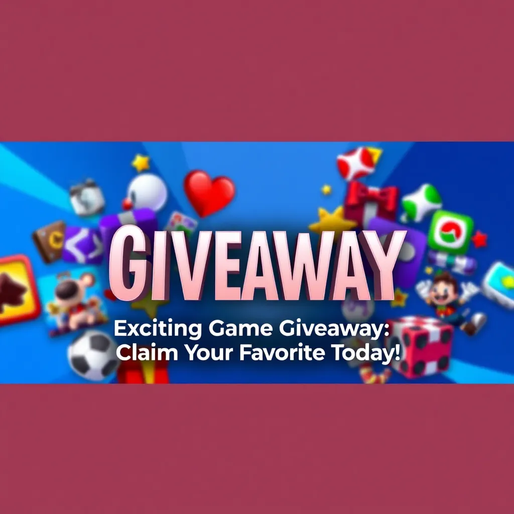 Exciting Game Giveaway: Claim Your Favorite Today! : LevelUpTalk