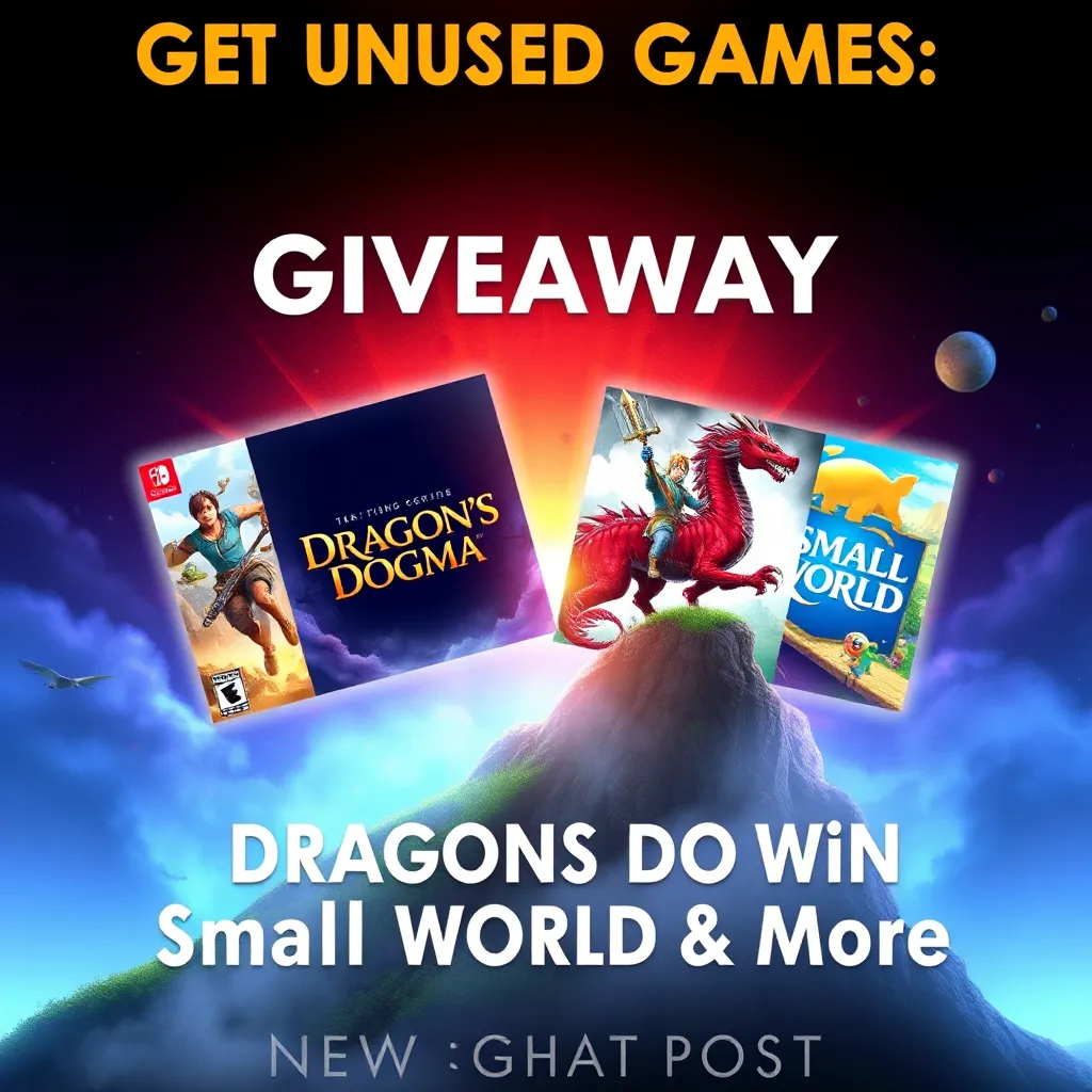 Get Unused Games: Dragon's Dogma, Small World & More : LevelUpTalk