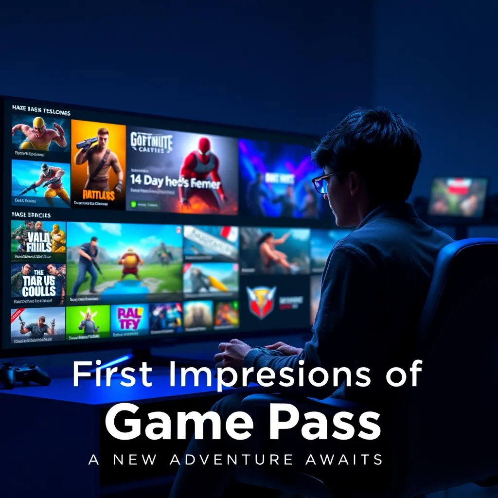 First Impressions of Game Pass: A New Adventure Awaits : LevelUpTalk