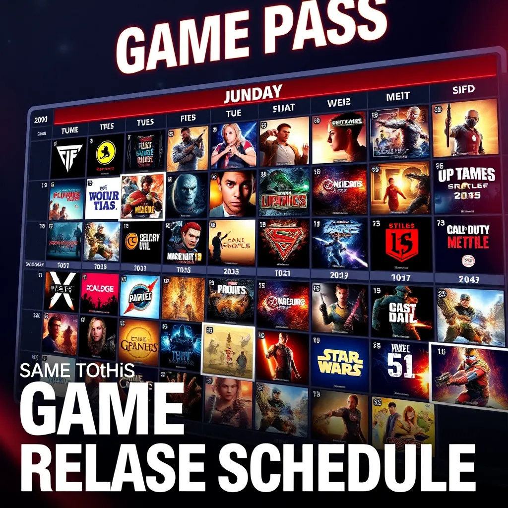 Where to Find the Upcoming Game Pass Schedule : LevelUpTalk