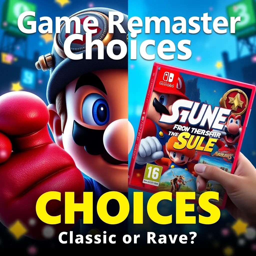 Which Game Remaster Would You Choose: Classic or Rare? : LevelUpTalk