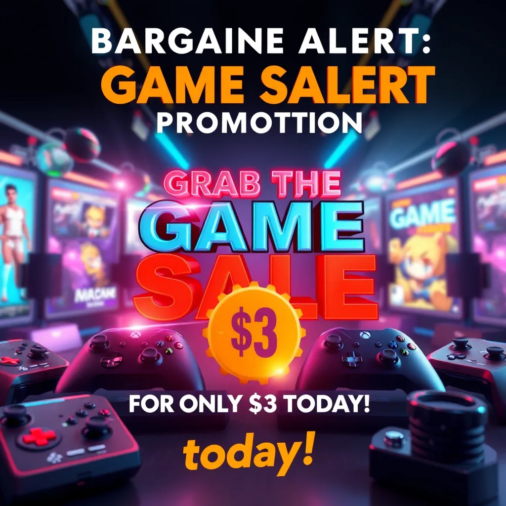 Bargain Alert: Grab the Game for Only $3 Today! : LevelUpTalk