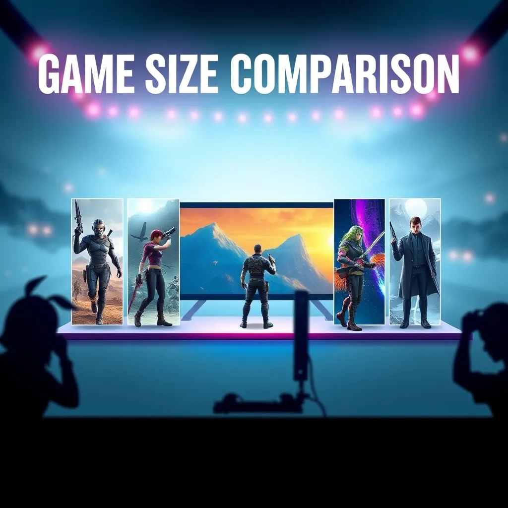 Exploring the Differences in Game Sizes for Gamers : LevelUpTalk