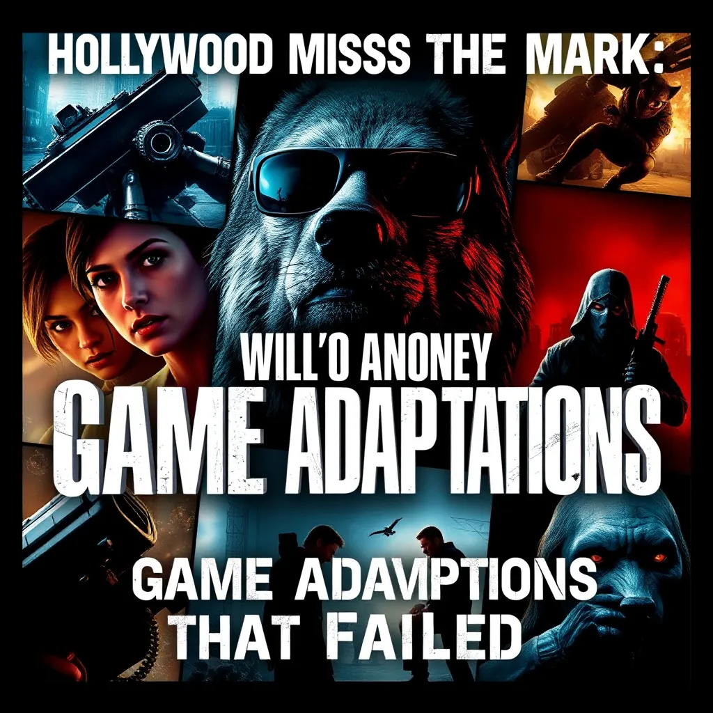 Hollywood Misses the Mark: Game Adaptations That Failed : LevelUpTalk