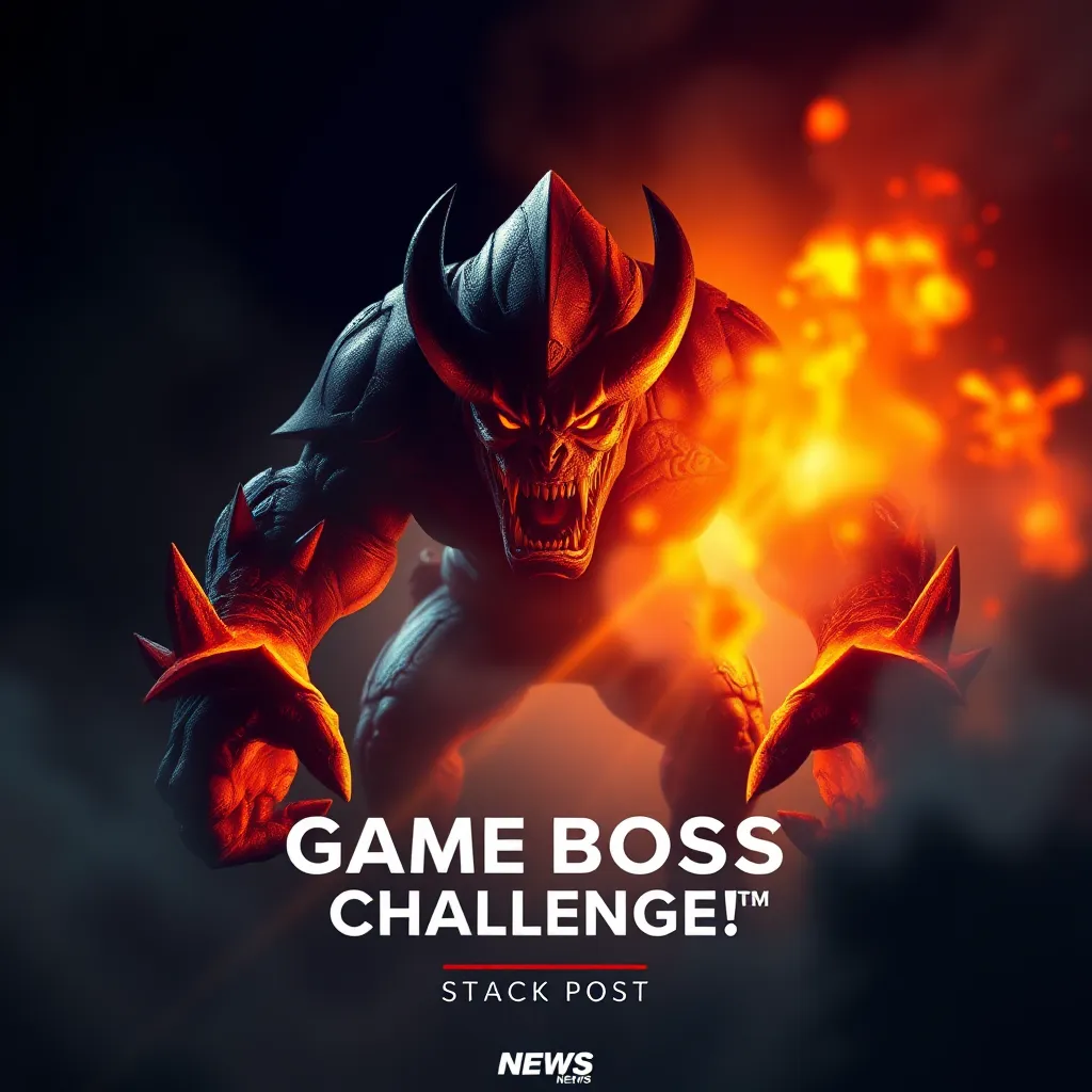 Challenge Accepted: Name This Mysterious Game Boss : LevelUpTalk