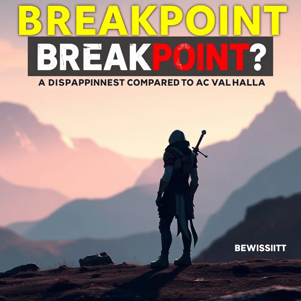 Breakpoint: A Disappointment Compared to AC Valhalla : LevelUpTalk