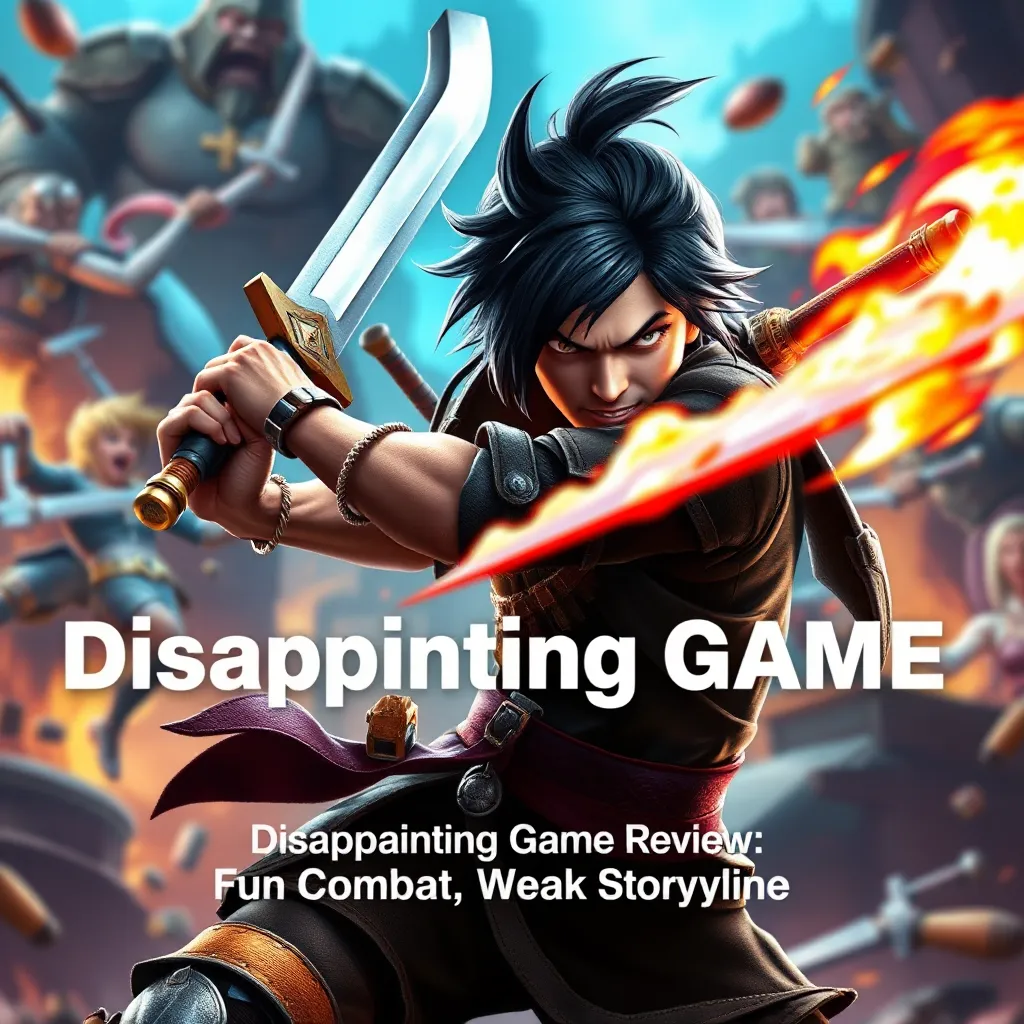 Disappointing Game Review: Fun Combat, Weak Storyline : LevelUpTalk