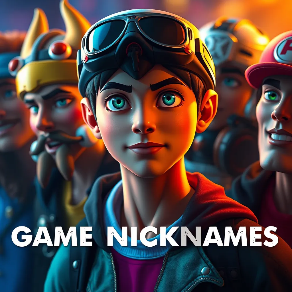 Creative Nicknames for Game Characters Explained : LevelUpTalk