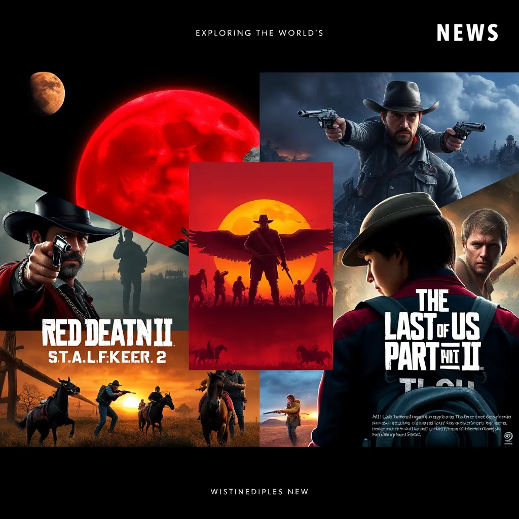 Choosing the Right Game: RDR2, S.T.A.L.K.E.R. 2, or TLOU2? : LevelUpTalk