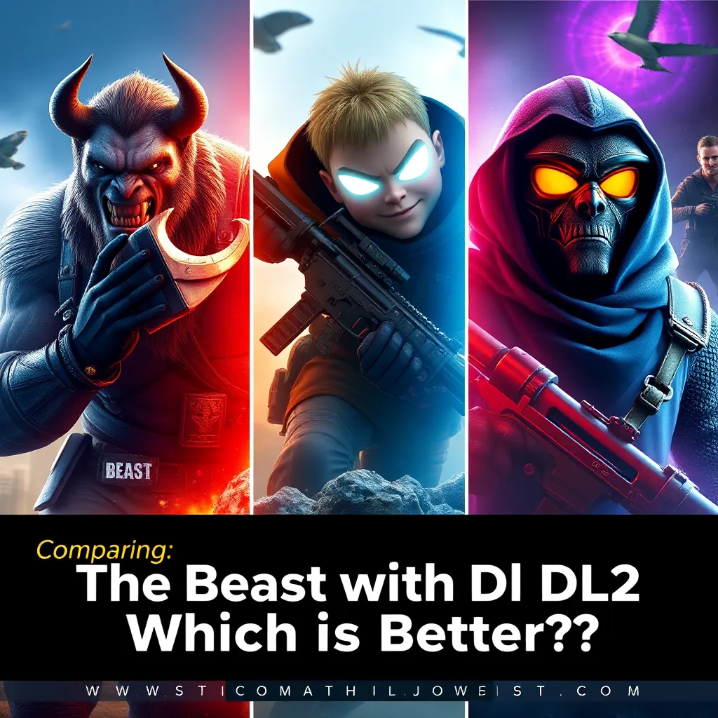 Comparing The Beast with DL and DL2: Which is Better? : LevelUpTalk
