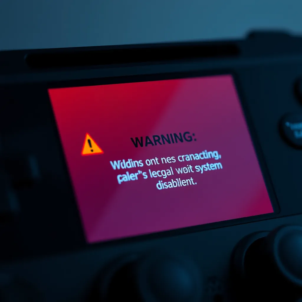Game Console Brick Warnings: What's Legal and What's Not? : LevelUpTalk