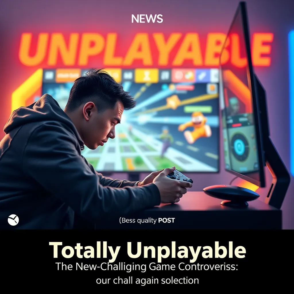 Totally Unplayable: The New Challenging Game Controversy : LevelUpTalk