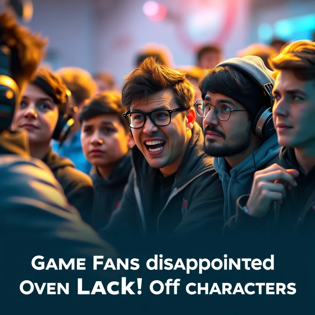 Game Fans Disappointed Over Lack of New Characters : LevelUpTalk