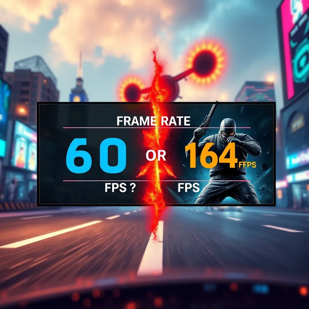 Game Frame Rate Dilemma: 60 FPS or 164 FPS? : LevelUpTalk
