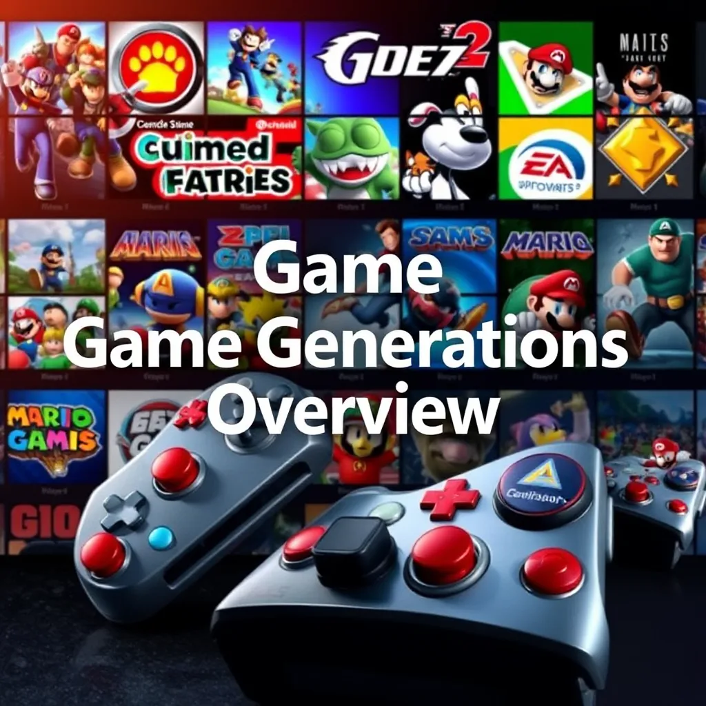 Exploring Game Generations: What Titles Fit Where? : LevelUpTalk